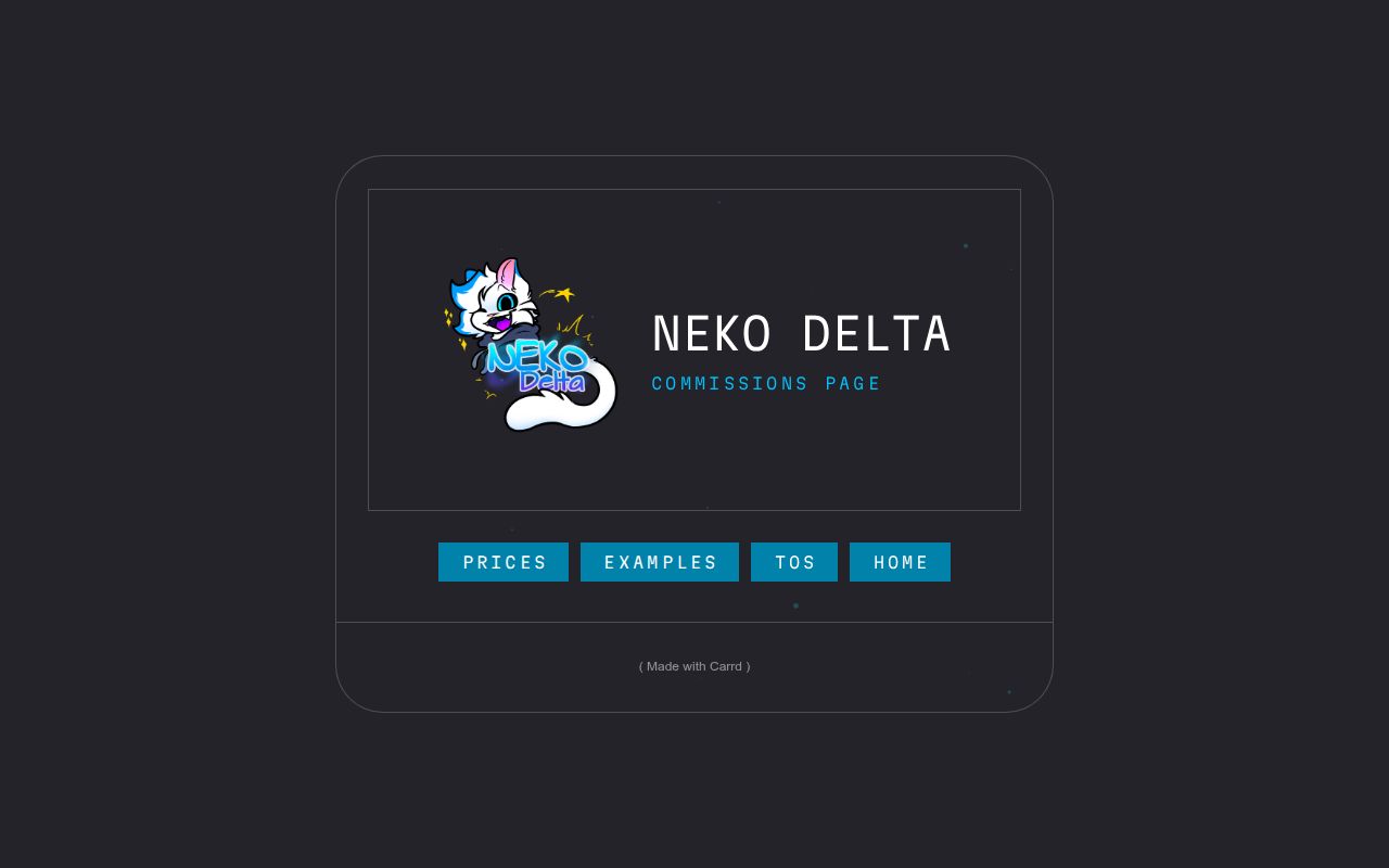Neko Delta Commissions